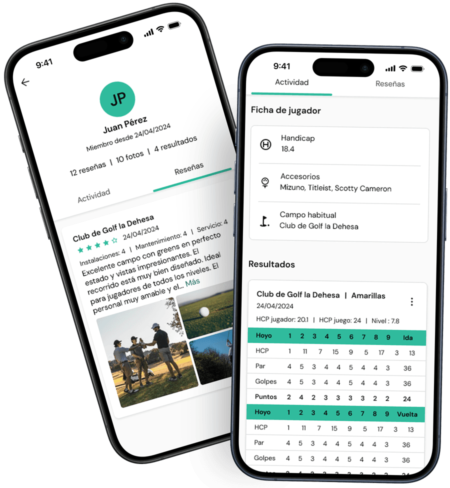 myGolf - Green fees y torneos en nuestra plataforma de golf